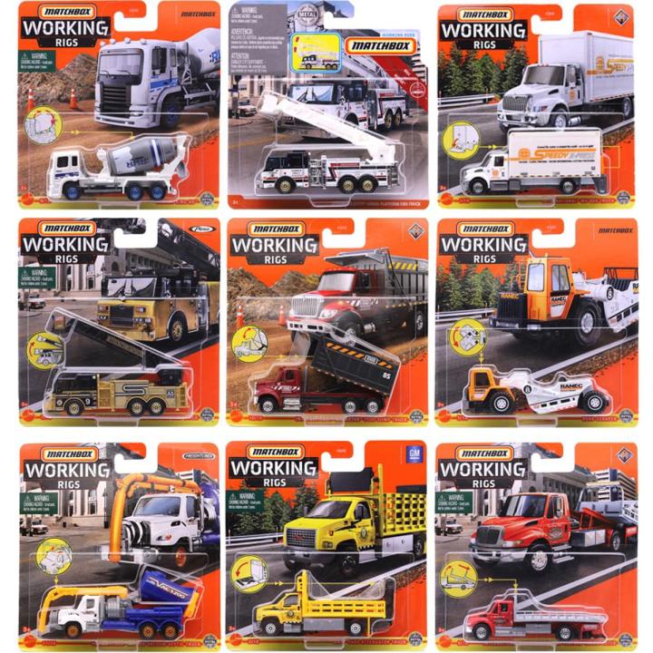 【The road to happiness Store】Matchbox Working Rigs International MV Box ...