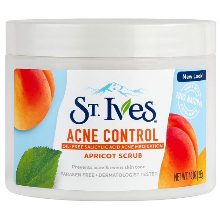 International USA Product St. Ives Acne Control Apricot Scrub-283gm ...