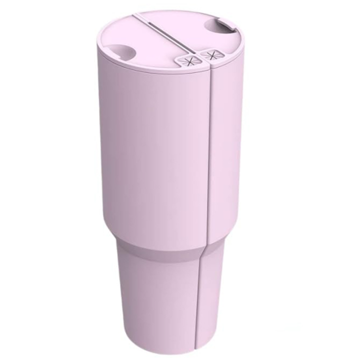 Drink Separator Silicone Liner,Dual Compartment Cup Sleeve for 40 Oz ...