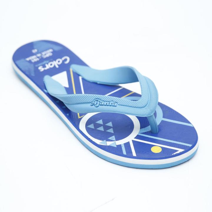 Ajanta Colors Mens Sandals - Blue | Daraz.com.bd