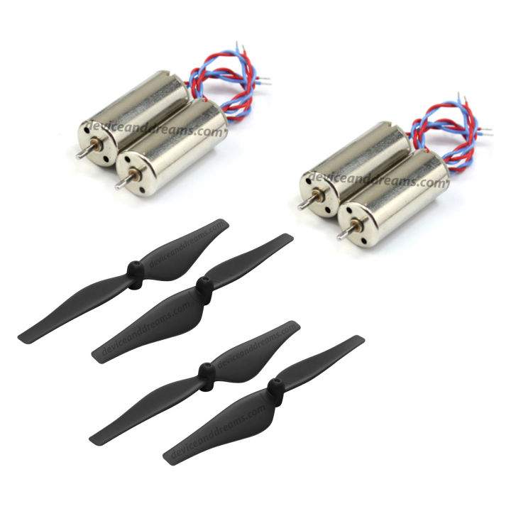 8520 Magnetic Coreless Motor With ABS Blade (2 Cw and 2 Ccw) 4 set ...