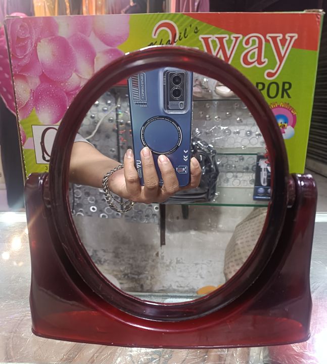2 Way Table Glass Mirror Both side mirror | Daraz.com.bd