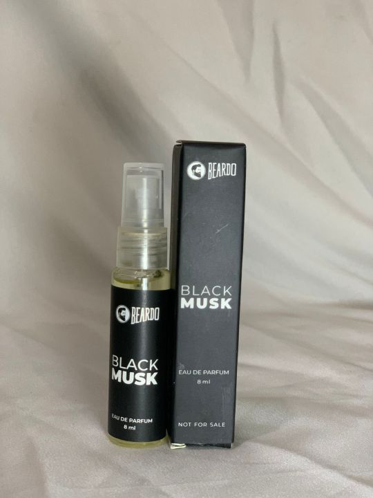 BEARDO Black Musk Eau De Parfum Perfume For Men, 8ml, Musky, Woody ...