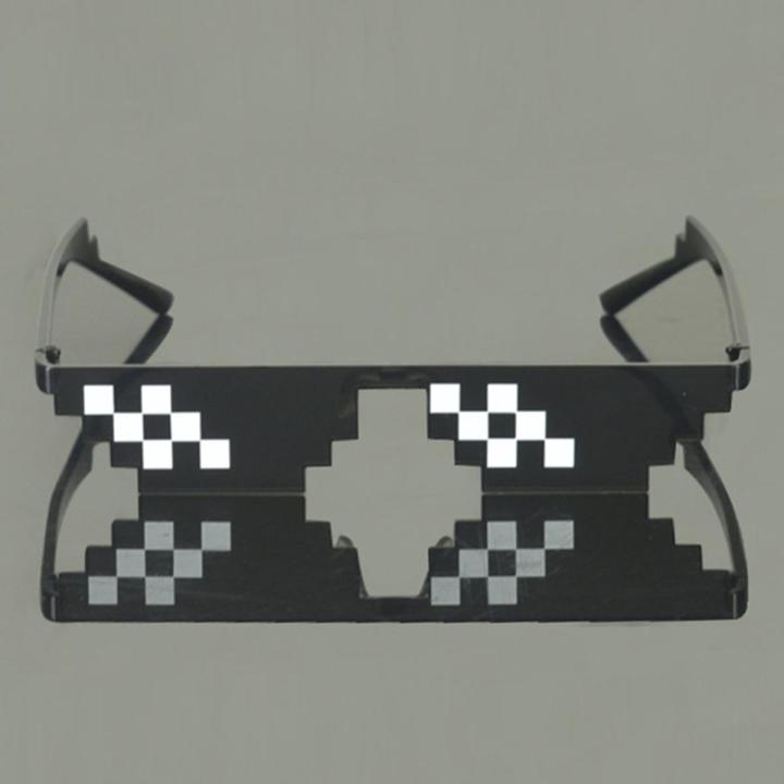 GC Men Women Glasses Pixelated Sunglasses for Minecraft players | Daraz ...