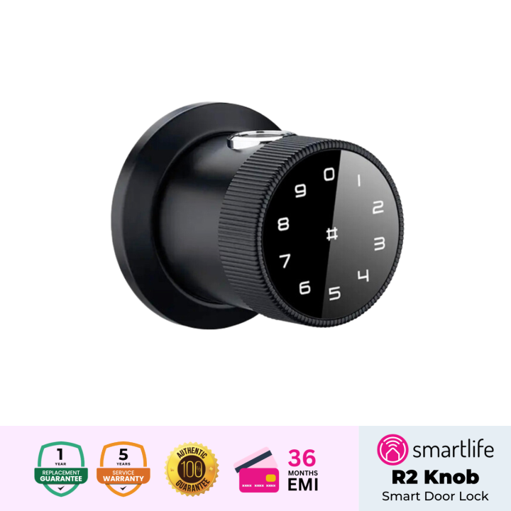SmartLife R2 Knob Smart Door Lock | Daraz.com.bd