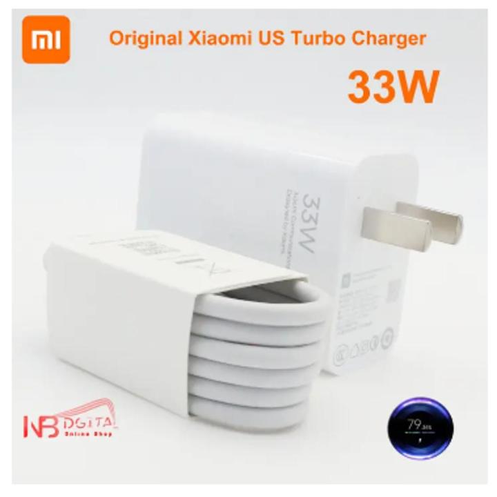 Xiaomi Mi 33w Fast Turbo Charger With Type-C Cable | Daraz.com.bd