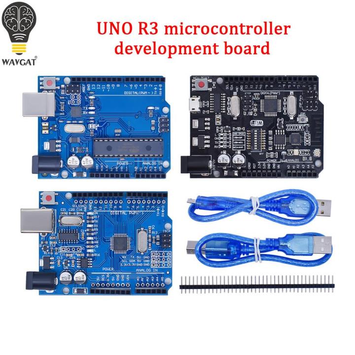 UNO R3 Official Box ATMEGA16U2 / UNO+WiFi R3 Original ATMEGA328P Chip CH340G For Arduino UNO R3 ...