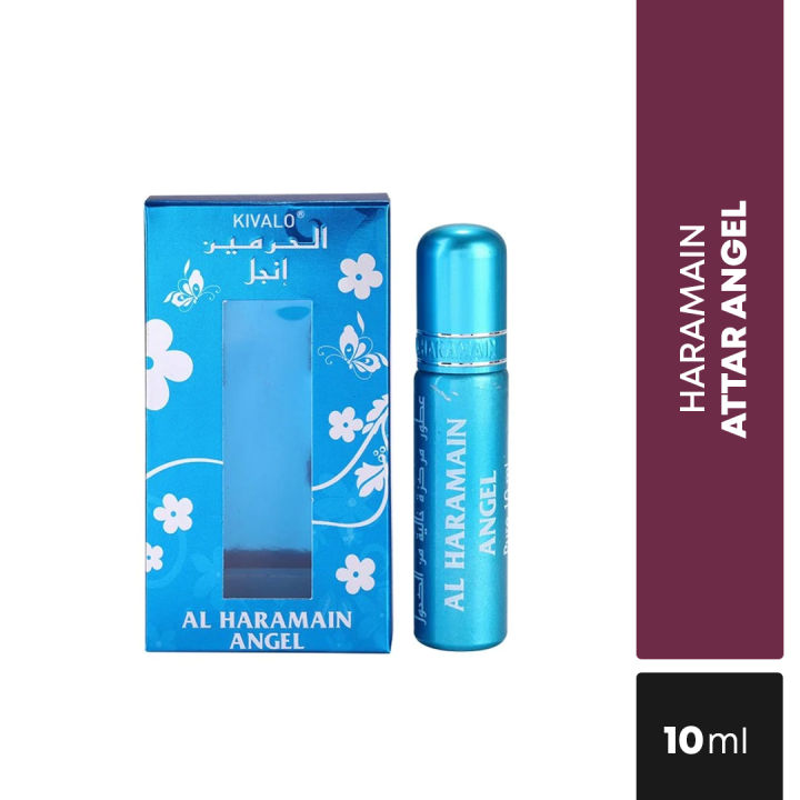 Al Haramain Attar Angel Unisex Perfume 10 Ml Long Lasting Natural ...
