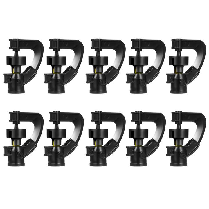 KOGEEK 10pcs Circular Swivel Spinner G-type Small Rotary Sprinkler Head ...