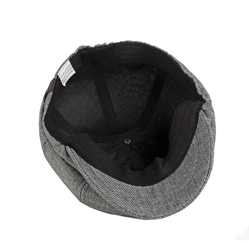 Hat Men Beret Cabbie Driving Hunting Caps Vintage Tweed Peaky Blinders ...