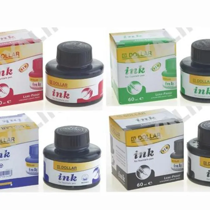 Dollar Fountain Pen Ink 60 ml (Black) | Daraz.com.bd