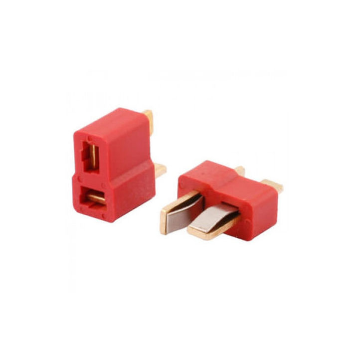 T Plug Male & Female Deans Connectors Style For RC LiPo Battery Adapter ...