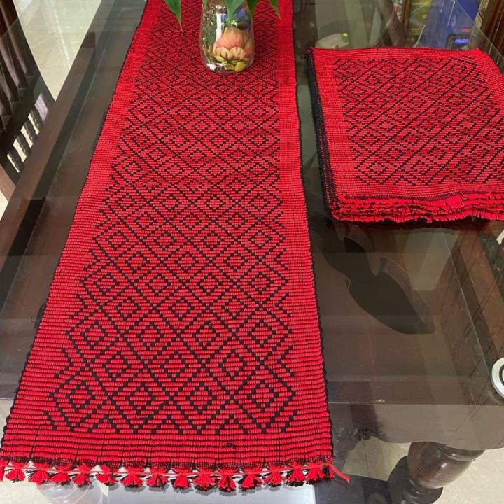 7-Piece Dining Table Runner Set - Multi-Color - Add Vibrancy To Your ...