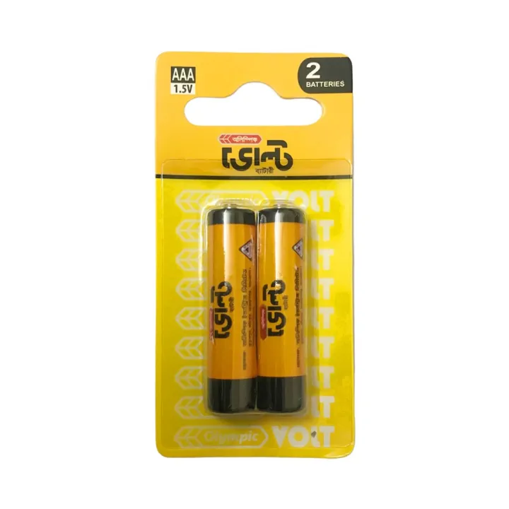 Olympic AA Pencil Volt Battery High Quality-2 Pcs | Daraz.com.bd