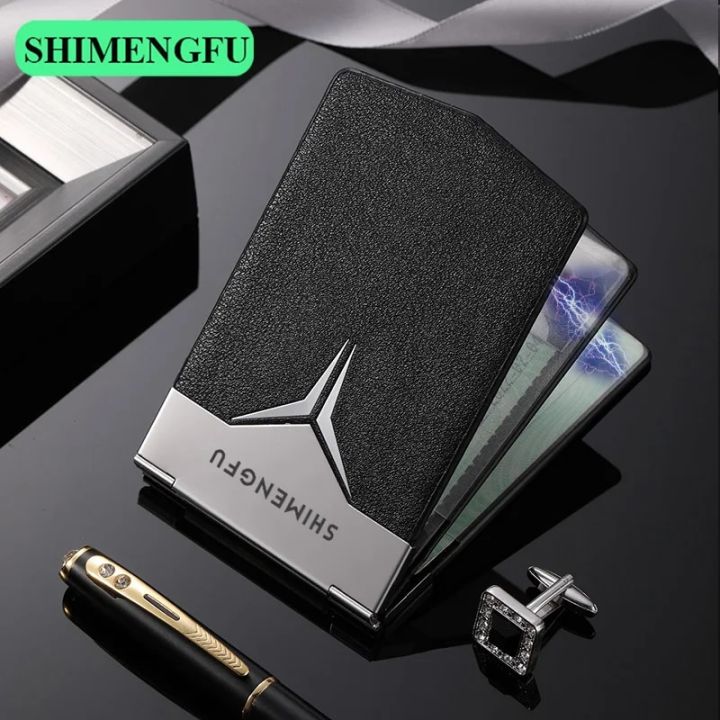 Car Driver's License Cover Aluminum Thin Driver License Card Holder ID ...