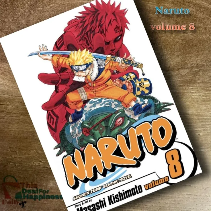 Naruto Vol 8 Book By Masashi Kishimoto Official