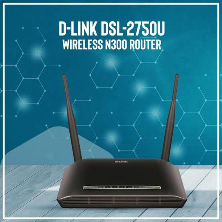 D-Link DSL-2750U N300 ADSL2 4-Port Wifi Router | Daraz.com.bd