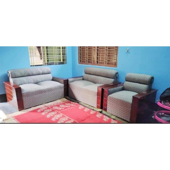 Box Sofa Set (2+2+1) | Daraz.com.bd