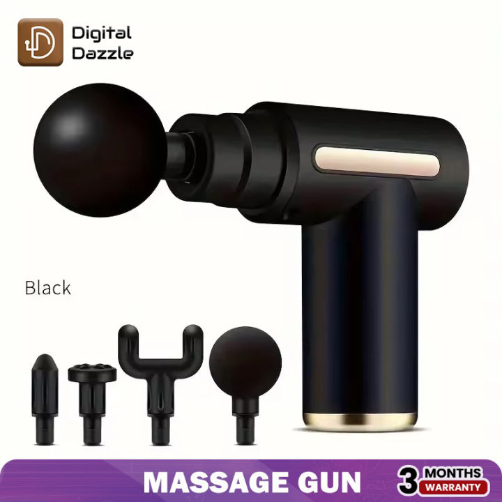 Mini Electric Massage Gun Portable Deep Tissue Massage Gun - Pain ...
