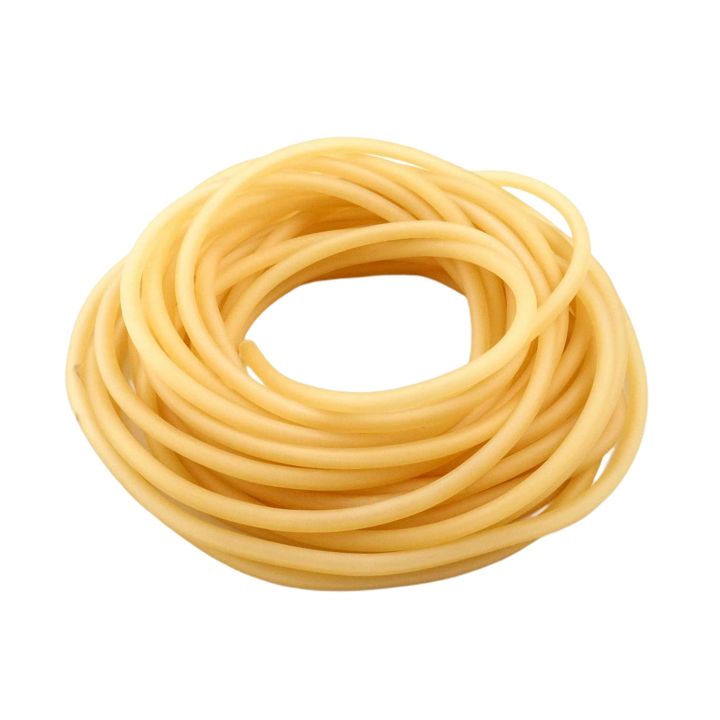 Natural Latex Rubber Tube 33Ft Elastic Industrial Rubber Tubing for ...