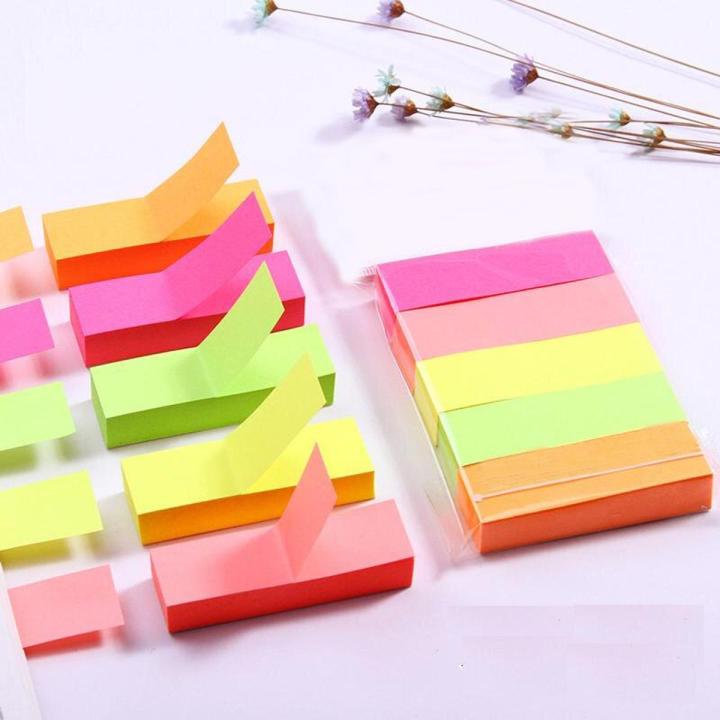 Colourful Sticky Notes Pad - 3x3 Inches | Daraz.com.bd