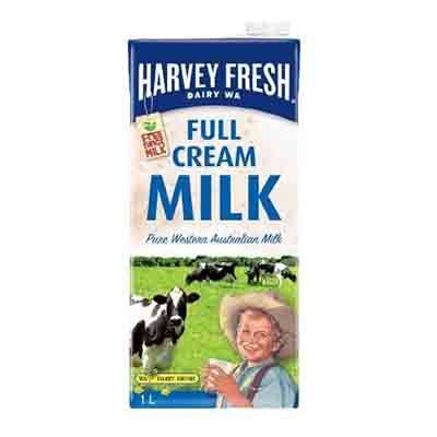 Harvey Fresh UHT Full Cream Milk 1L | Daraz.com.bd