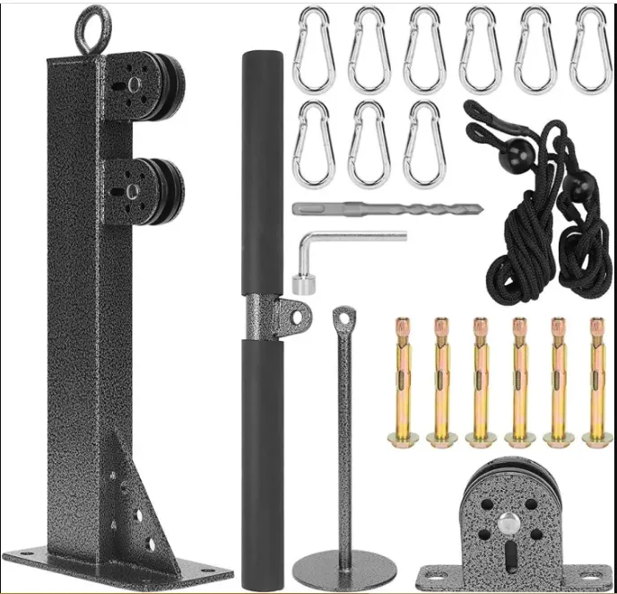 Wall Mounted Fitness Pulley Cable, Durable Pulley Cable Wall Mount ...