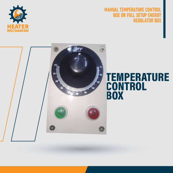 MANUAL TEMPERATURE CONTROL BOX OR FULL SETUP ENERGY REGULATOR BOX ...