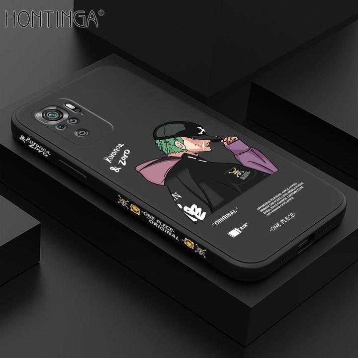 Hontinga for Redmi Note 10 / Note 10S Back Cover Green Hair Boy Side ...