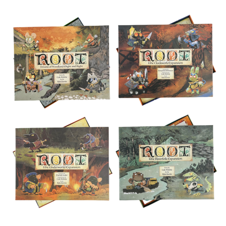 Leder Games Root Card Games The Riverfolk Underworld Woodland Night ...