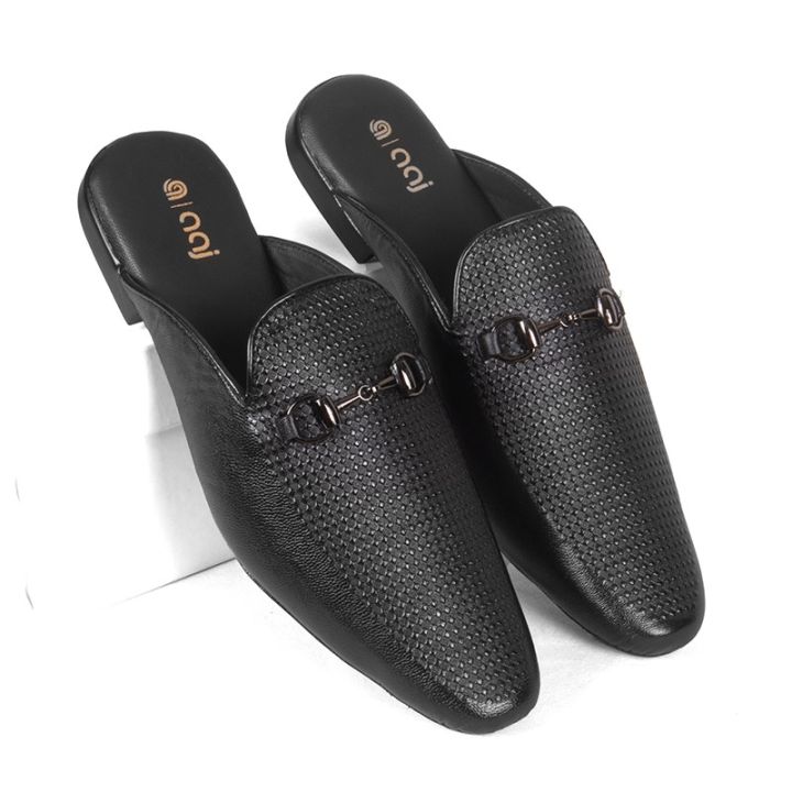 AAJ Premium Leather Half Shoes SB-S468 | Daraz.com.bd