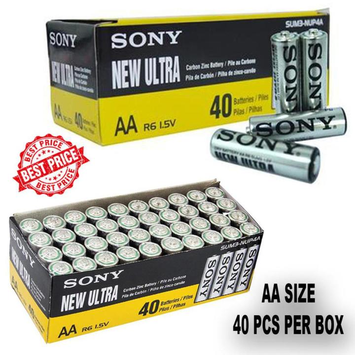 SONY AA Size Battery-1 Box(40 pcs) | Daraz.com.bd