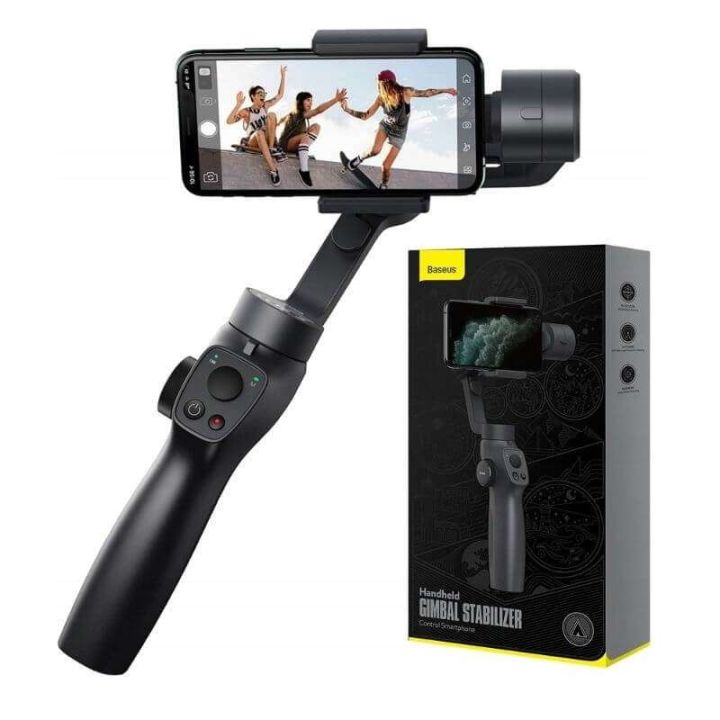 Baseus 3 Axis Handheld Gimbal Stabilizer Smartphone Selfie Stick ...