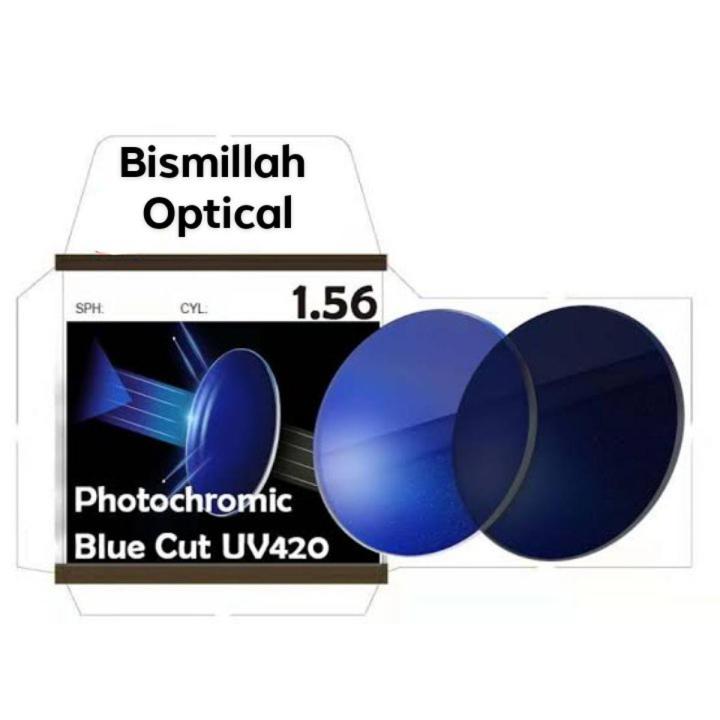 Photocromic Blue Cut Uv-420 Optical Resin Lens Blue Cut Blue light ...