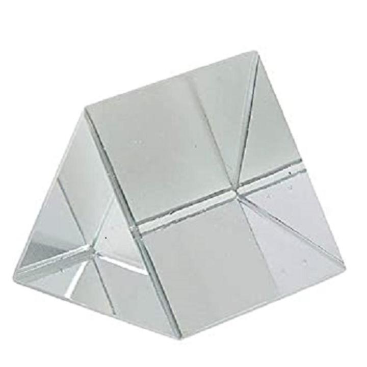 Glass Prism 50 X 50 Mm Indian for Optical Experiments | Daraz.com.bd