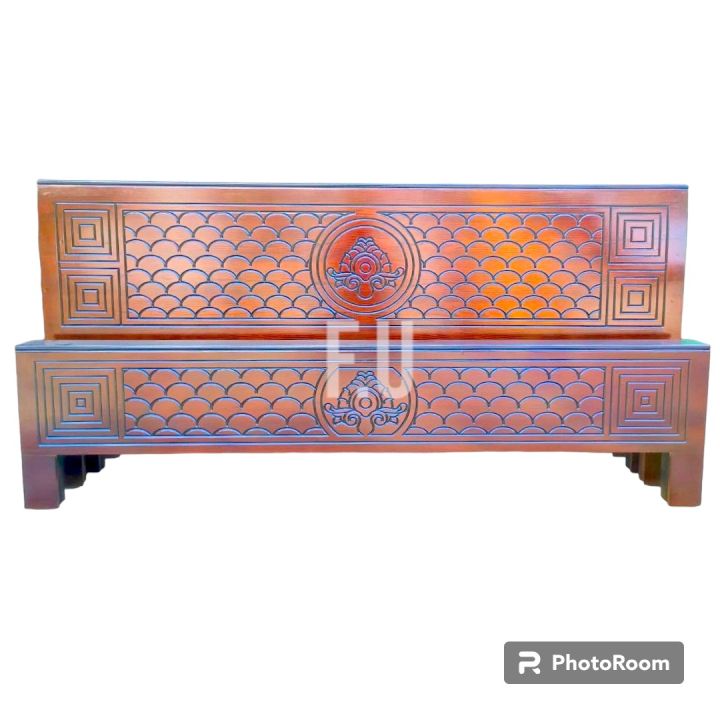 Stylish and High Quality Flores Bed Double Size (MDF) Plain khat ...