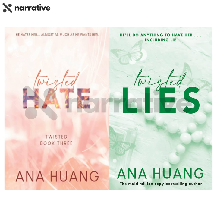 Twisted Series 2 books Collection by Ana Huang (Twisted Lies, Twisted Hate) | Daraz.com.bd