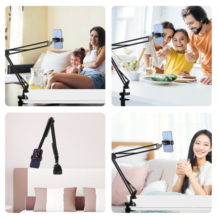 Multi-Functional Live Broadcasting Lazy Cell Phone Bracket Bed Desktop ...