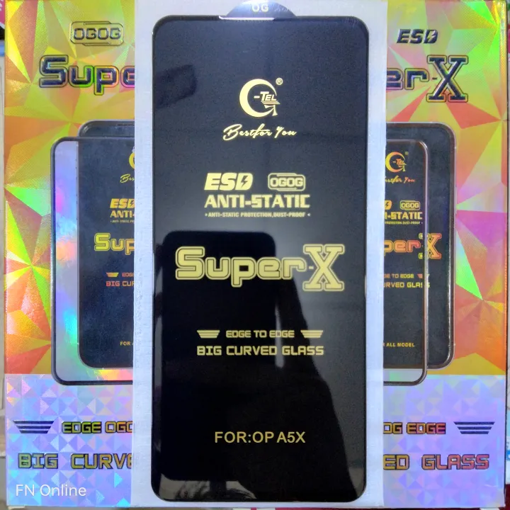 Super X Glass Protector for Oppo A5x Screen Protection Gorilla A5 x ...