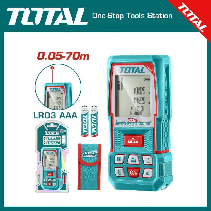TOTAL Laser Distance Detector TMT57026 | Daraz.com.bd