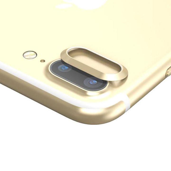 Camera Lens Protector Film For iPhone 7 Plus - Gold | Daraz.com.bd