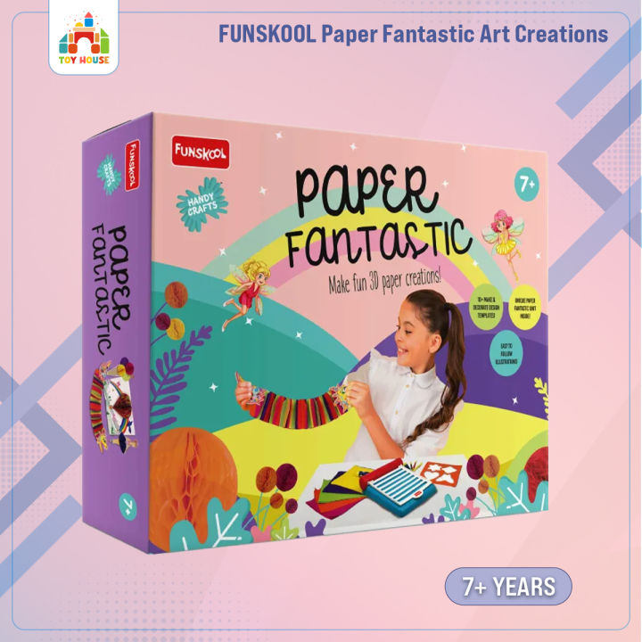 FUNSKOOL Paper Fantastic Art Creations Handy crafts | Daraz.com.bd