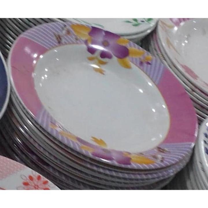 Normal Melamine Plate 9 Inch 6 Pieces Set | Daraz.com.bd