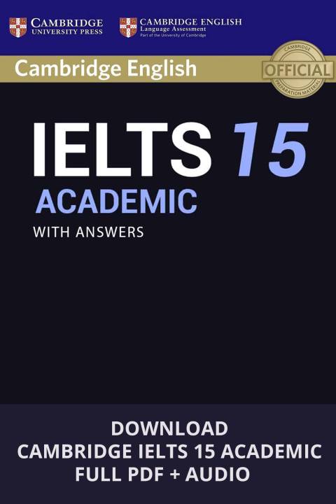 Cambridge IELTS Academic Books 15 | Daraz.com.bd