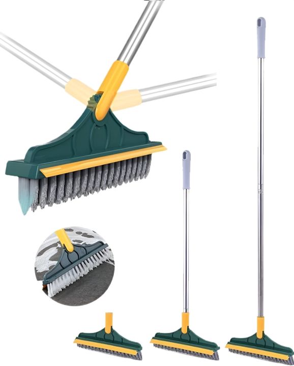Floors cleaner with Wiper High quality hard dray cleaner 2 in 1 | Daraz ...