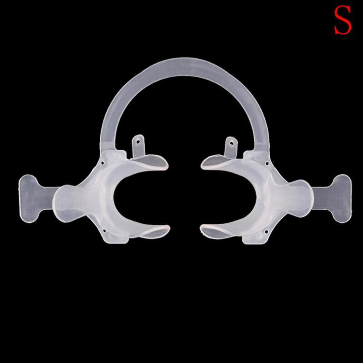 Dental cheek lip retractor mouth opener c-shape handle wing expanders ...