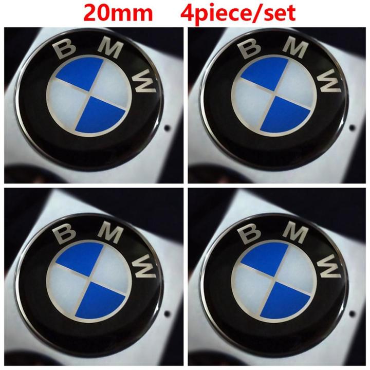 * READY STOCK * (4Pcs) 3D BMW logo hub center steering wheel hub axle ...