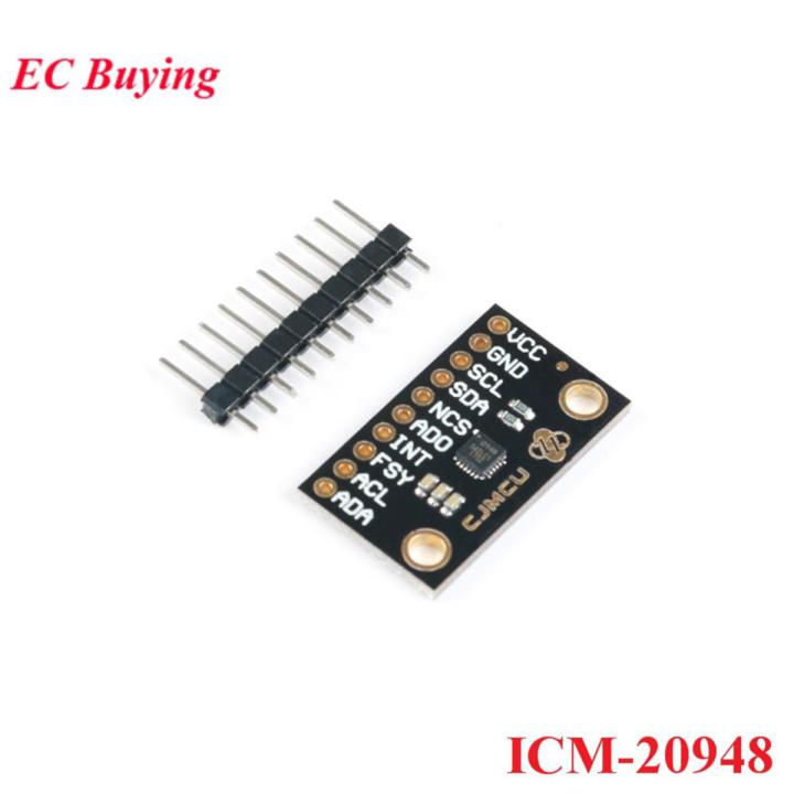 【happy one】ICM-20948 Low Power Nine Axis MEMS Motion Tracking Device Sensor CJMCU-20948 SPI/I2C ...