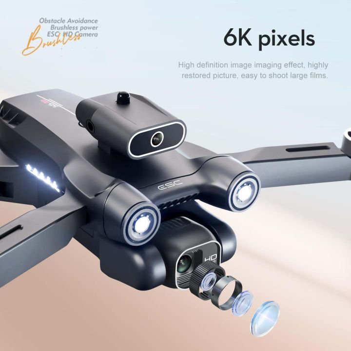 2024 NEW Drone 4K HD Professional ESC Dual Camera Optical 2.4G WIFi ...