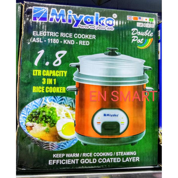 Miyako Rice Cooker ASL-1180-KND-RED (1.8 Ltr) | Daraz.com.bd